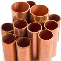 China Straight Astm C10100 C10200 Copper Pipe Tubes For Air Conditioner High Durability for sale