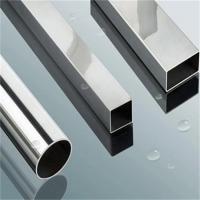 China Jis 304 Stainless Steel Square Pipe / Tube Welded for sale