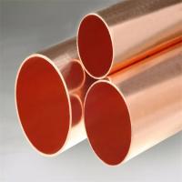 China Astm C12200 Copper Pipe Tube 25mm Diameter 5 Inch For Refrigeration Industry for sale