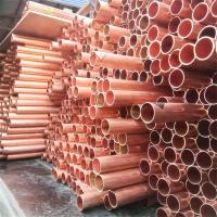 China Astm C12200 Copper Pipe Tube 25mm Diameter 5 Inch For Refrigeration Industry for sale
