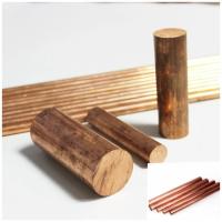 China Small Diameter 8mm Pure Copper Round Bar Rod Astm for sale