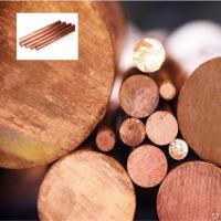 China Small Diameter 8mm Pure Copper Round Bar Rod Astm for sale