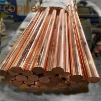 China 8mm Copper Earth Rod , C10300 Copper Welding Rod for sale