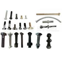 China Carbon Steel Oval Neck Track Railway Bolts And Nuts M20 X 150 12.9 Grade for sale