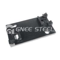 China Casting Iron Railway Parts Tie Plate Rail Steel Base Plate For Railway Fastening System for sale