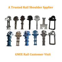 China Cast Iron Shoulder Rail Fasteners For Railway Fastening System for sale