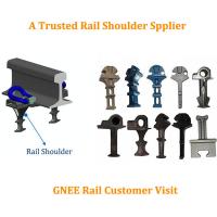 China Cast Iron Shoulder Rail Fasteners For Railway Fastening System for sale