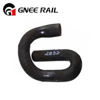 China 60Si2MnA E 2055 Rail Fasteners Clip 42-47 HRC Hardness for sale