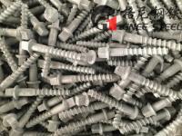 China Customizable Ss8 Railway Fastener Railway Sleeper Spike For Sale for sale