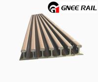China Customized DIN 536 A65 Crane Rail Durable for sale