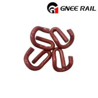 China Choose Deenik Railway Clips for High-Performance Rail Fastening on Wooden Steel and Concrete Sleepers for sale