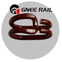 China PR309 Rail Clip Rail Fasteners for Securely Fastening Rails to Railway Ties ISO9001 Certified Customization Available for sale