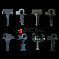 China Rail Fasteners Cast-in and Weld-on Rail Shoulders for Various Railway Track Configurations for sale