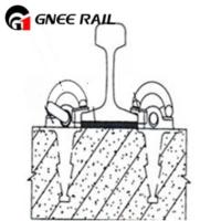 China Professional of Cast Iron Rail Fasteners for UIC54 and UIC60 Rails for sale