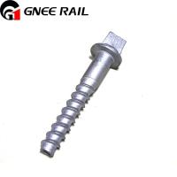 China Screw Spikes Rail Fasteners for Securely Holding Rails and Baseplates for sale