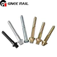 China Rail Fasteners for Railway Wooden Sleepers Available in Various Sizes and Grades to Meet Different Railway Requirements for sale