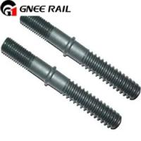 China Top Quality Double Head Railway Screw Spike Material Specification for Different Grades of Rail Systems for sale