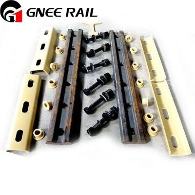 China Superior Rail Fasteners P38/P43/P50/P60 Rail Joint Fishplate for Strong and Durable Rail Connections for sale