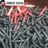 China UIC60 Rail Fishplate 4 Holes Bolt Holes for Fastening and Securing Steel Rails for sale