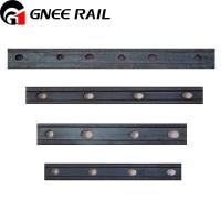 China UIC60 Rail Fishplate 4 Holes Bolt Holes for Fastening and Securing Steel Rails for sale