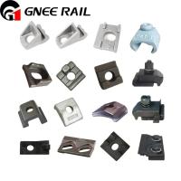 China High Quality Rail Clamp Fasteners for Crane Rails QU120 QU70 QU80 QU100 QU120 Rails for sale