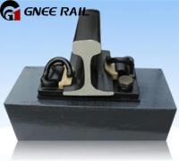 China High-Performance Rail Fasteners for 60kg/m Rail Tunnels DTVI-2 Iron Pads and Fasteners for sale