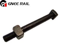 China Square Head Oval Neck Rail Fasteners In Railway Track for sale