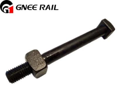 China Square Head Oval Neck Rail Fasteners In Railway Track for sale