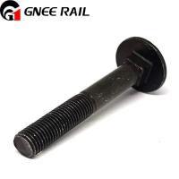China Square Head Oval Neck Rail Track Bolts Fasteners for sale