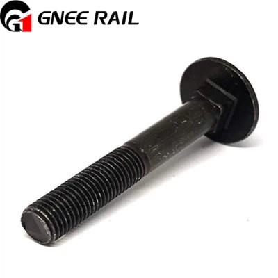 China Square Head Oval Neck Rail Track Bolts Fasteners for sale