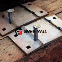China High Performance Rail Fasteners Tie Plate for UIC 60 Rail for sale