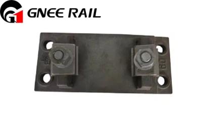 China Crane Rail Sole Plate Ideal Rail Fasteners For Heavy Duty And High Speed Trains for sale