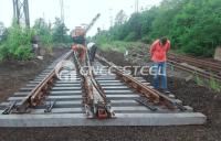 China Customizable High Strength Railway Crossing Sleepers For Railway Tracks for sale