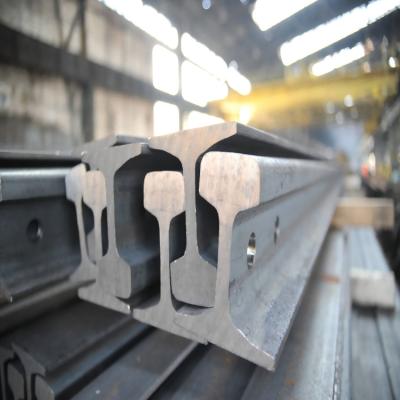 China 18kg Size Q235B 55Q GB Type Light Railway Parts Accessorles Steel Rail Track for sale