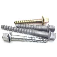 China Spiral Spike HDG For Rail Fastening System Stable Durable Railway Tracks High-Performance for sale