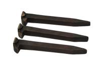 China Rail Cut Spike With Plain Oiled Surface Durable Rail Fasteners For Smooth Stable Railway Operations for sale