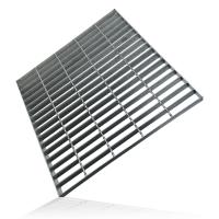 China Strong Plain Steel Grating with Low Carbon Steel for Industrial and Architectural Applications for sale