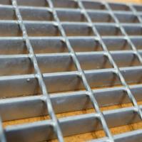China Heavy Duty Galvanized Steel Anti-slip Bar Grating for Trench Cover and Floor for sale