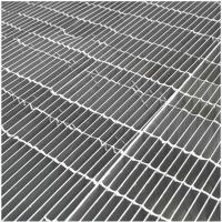 China Rust-Proof Galvanized Steel Grating with Serrated Non-Slip Surface for Industrial Platforms for sale