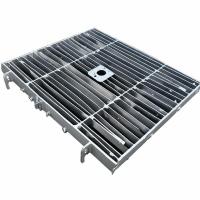 China Hot Dipped Galvanized High Strength Non-Slip Steel Grating Drain Cover for Outdoor Use for sale