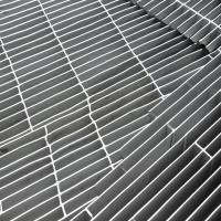 China Hot-Dipped Galvanized Serrated Steel Grating for Corrosion Resistant Platform Flooring for sale