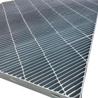 China Hot DIP Galvanized High Strength Steel Grating Customizable Bar Grating for Industrial Platforms for sale