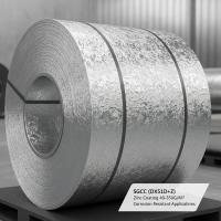 China Hot Dipped Galvanized Steel Coil SGCC (DX51D+Z) with Zinc Coating 40-350G/M2 for Corrosion Resistant Applications for sale