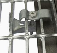 China Hot-DIP Galvanized Steel Grating with Superior Anti-Slip Performance and High Strength for Stair Treads for sale