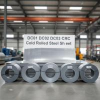 China DC01 DC02 DC03 Grade Cold Rolled Steel Coil 0.6mm to 1.1mm Thickness for Automobile Manufacturing for sale