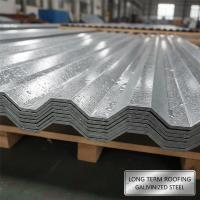 China Hot Dipped Galvanized Corrugated Steel Sheet for Long Term Roofing Use for sale
