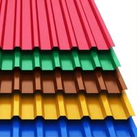 China Dx51D Zinc Coated Corrugated Galvanized Steel Roofing Sheet Plate for Industrial and Residential Use for sale
