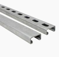 China Galvanized C Channel Steel Channel Profile with Light Weight and High Strength for Construction for sale