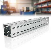 China 41mm X 41mm Galvanized Slotted Strut Channel - Customizable C-Channel for Industrial Support for sale