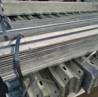 China Crash Rated W-Beam Guardrail Hot DIP Galvanized Steel Highway Guardrail for Traffic Safety EN 1317 Standard for sale